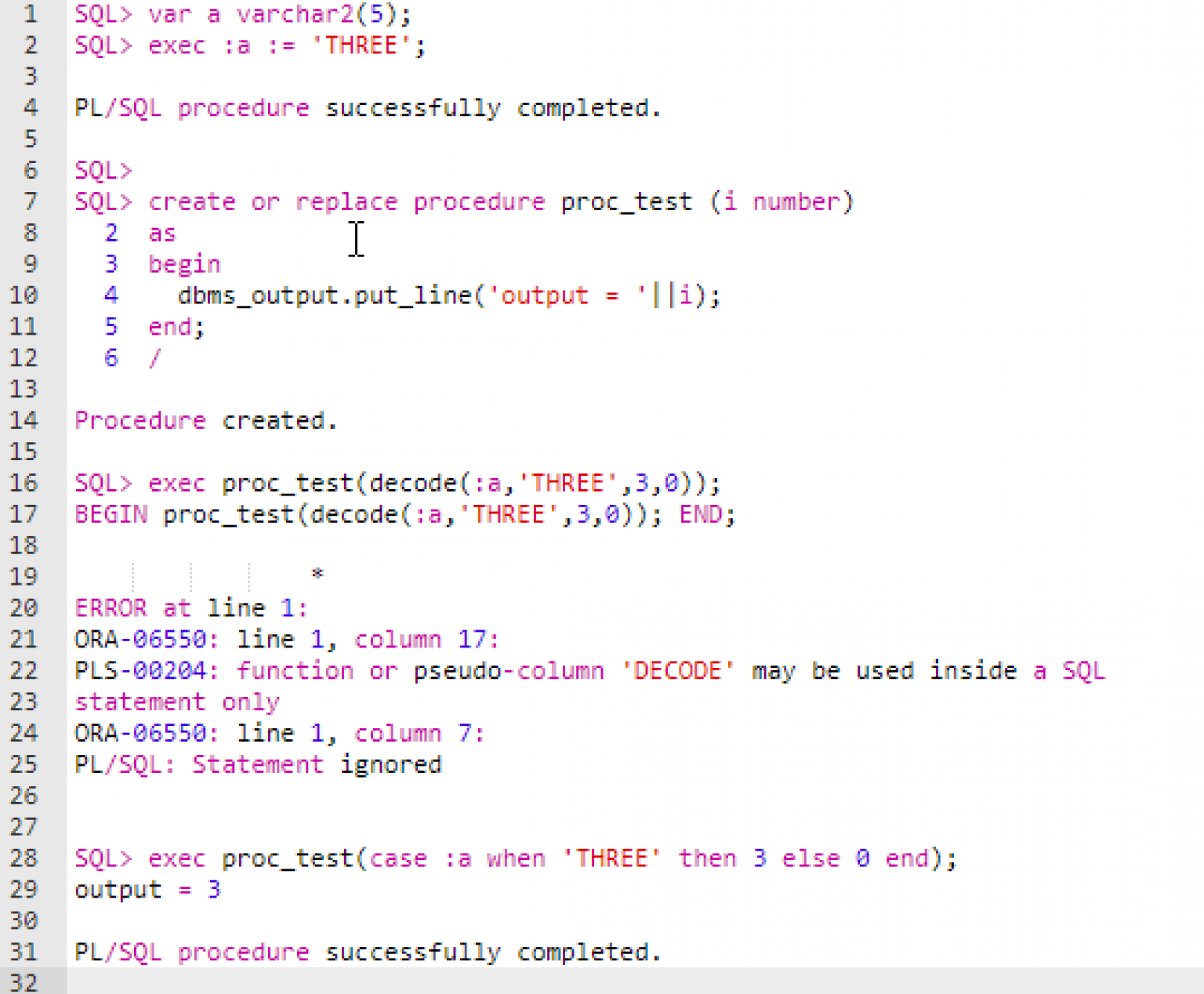 7 Key Difference between CASE and DECODE in Oracle | Cloud Technologies ...